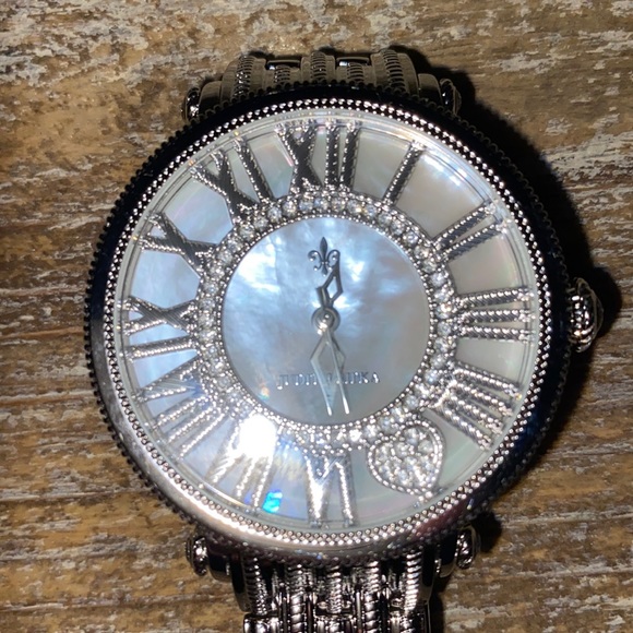 Judith Ripka | Accessories | Judith Ripka Silver Watch With Mother Of ...